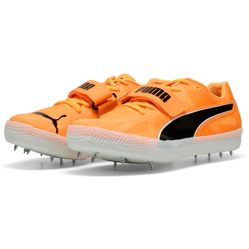 Puma evoSPEED High Jump 11 Leichtathletikschuhe sun stream black white ...
