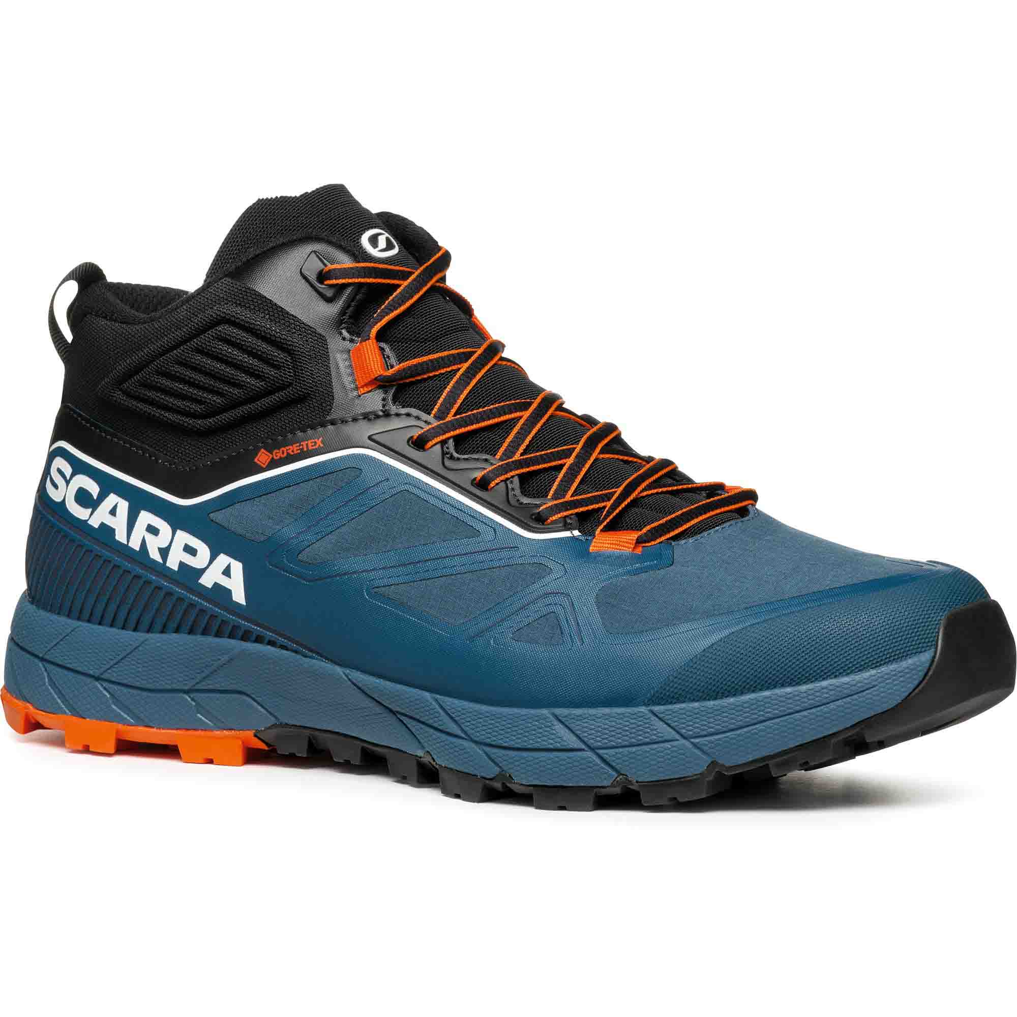 Scarpa Rapid Mid GTX Trekkingschuhe cosmic blue/orange jetzt bei Berger ...
