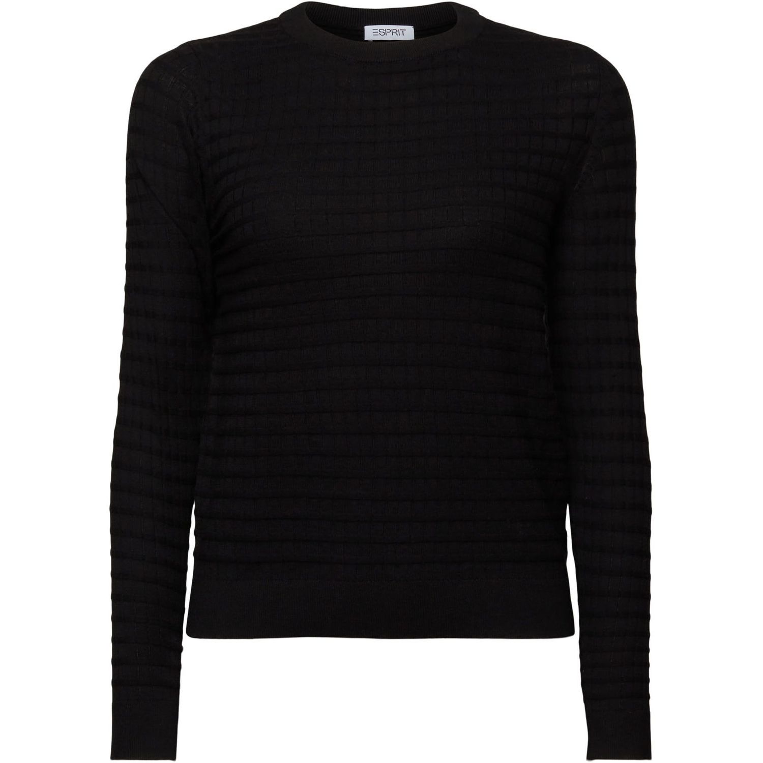 Esprit 3D optic boat pullover Pullover & Strickjacken black jetzt bei ...